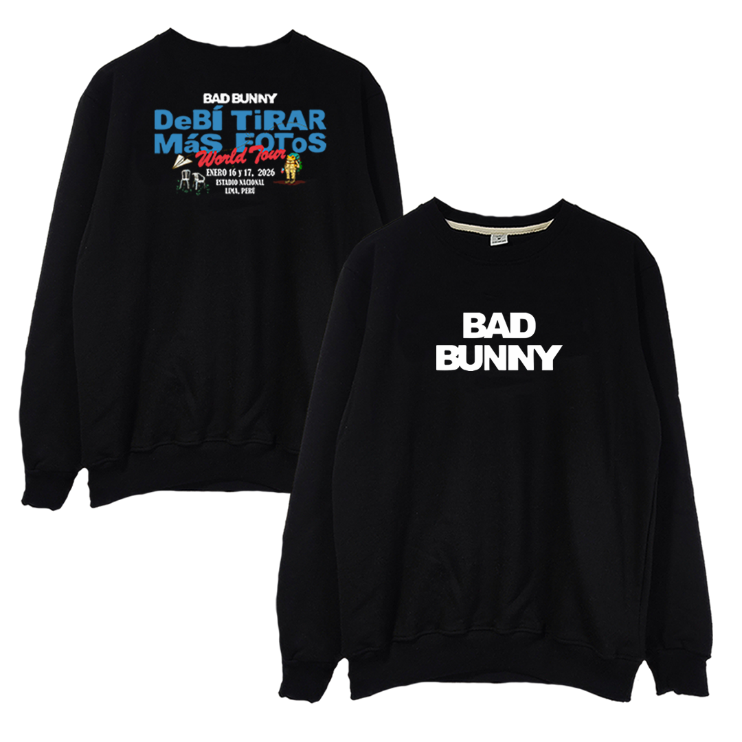 Crewneck Bad Bunny DTMF Tour – WW STORE