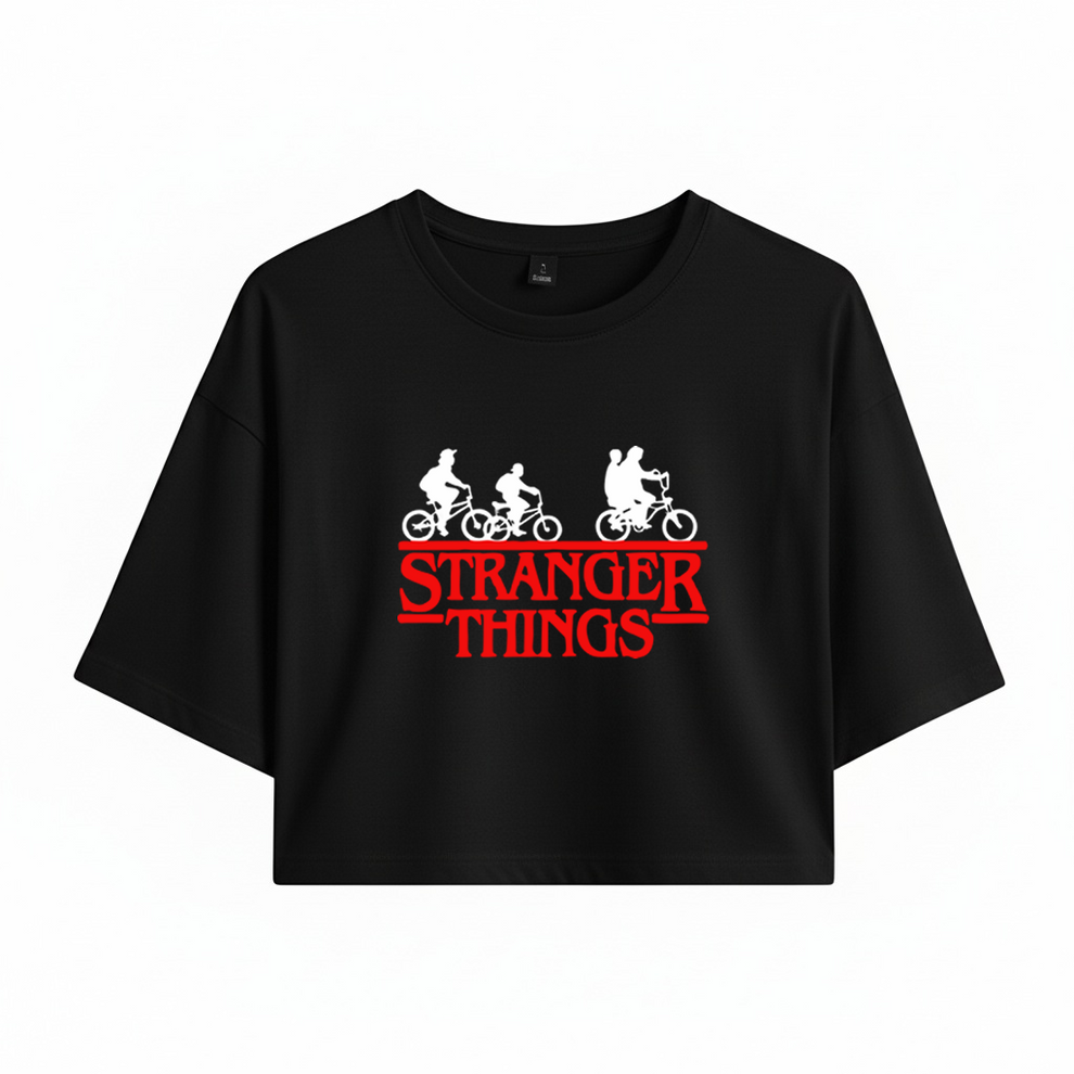Crop Stranger Things Logo – WW STORE